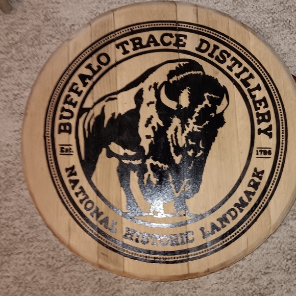 Wall Decor | Buffalo Trace Hand Painted Original Barrel Head | Poshmark